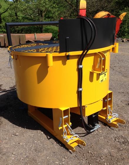 Concrete Pan Mixers | Tractor Mounted Mixers