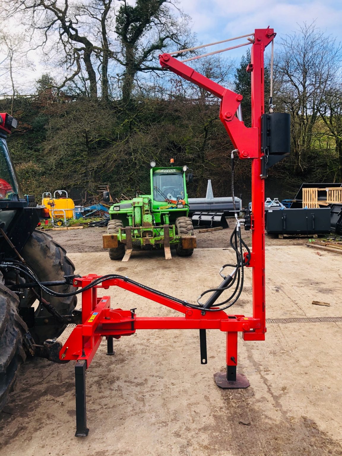 3PL Mounted & Front Mounted Post Knockers - J Bourne Tractors